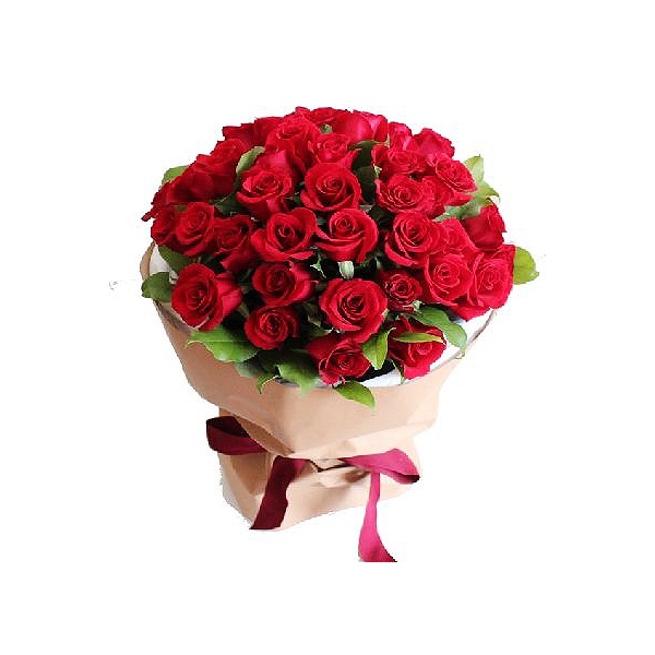 Send 2 DOZEN RED ROSES FLOWERS BOUQUET to Pakistan | Online Gifts ...