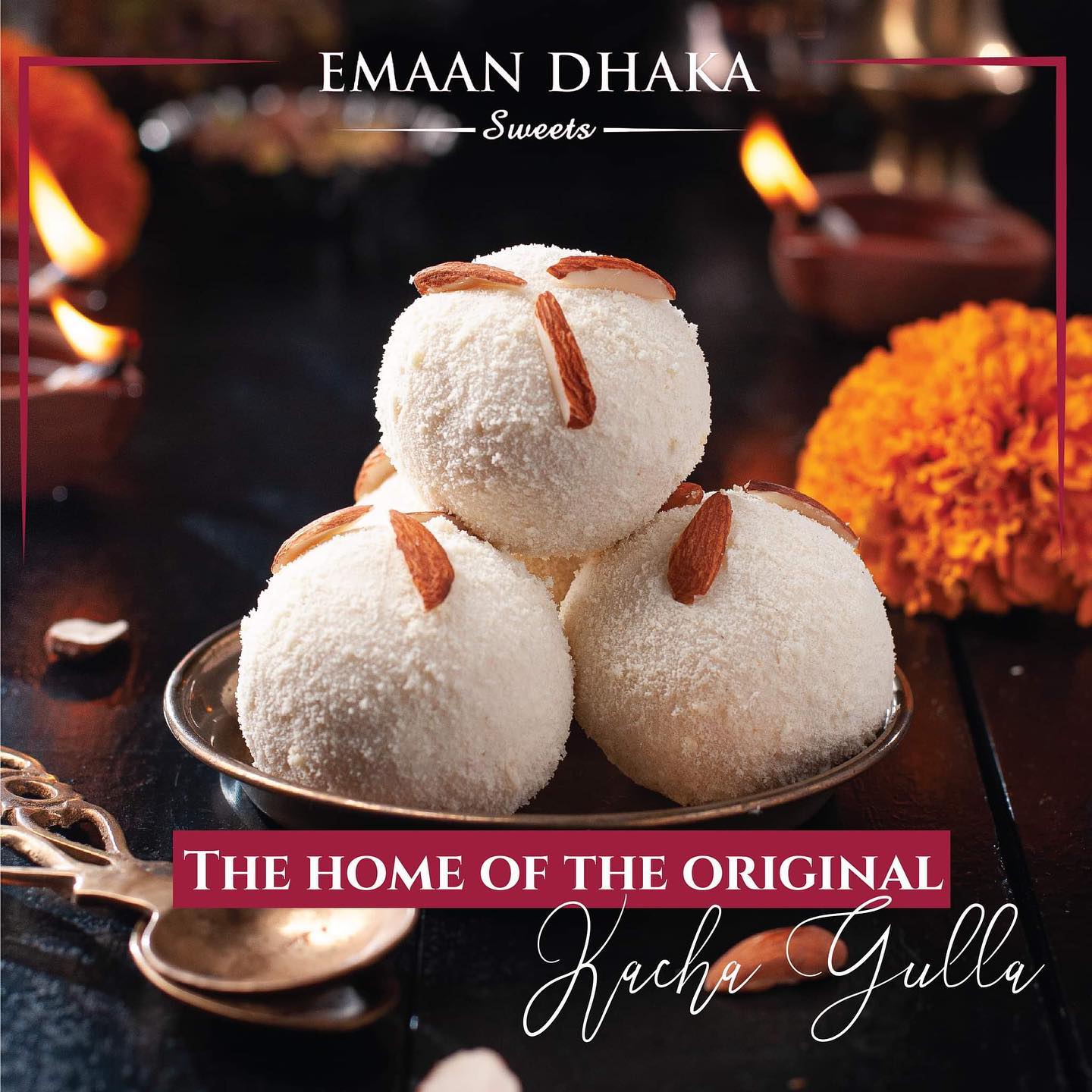 Send 1 KG KACHA GULLA - EMAAN DHAKKA SWEETS to Pakistan | Online Gifts ...