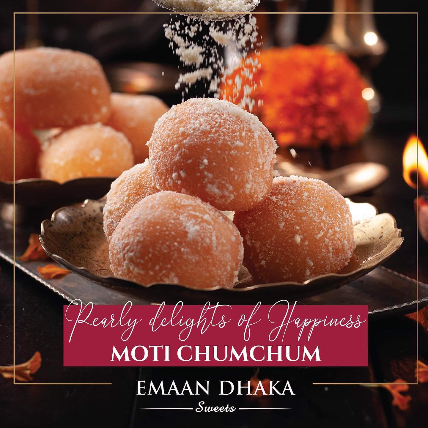 Send 1 KG MOTI CHUMCHUM - EMAAN DHAKKA SWEETS to Pakistan | Online ...