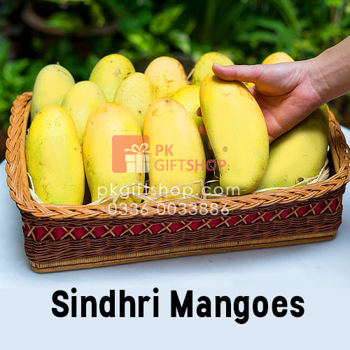 Send SINDHRI MANGOES IN BASKET to Pakistan | Online Gifts delivery in ...