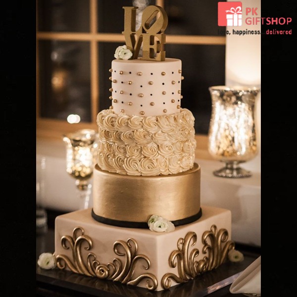 Send GOLDEN CLASSICK JEMS CAKE to Pakistan | Online Gifts delivery in ...