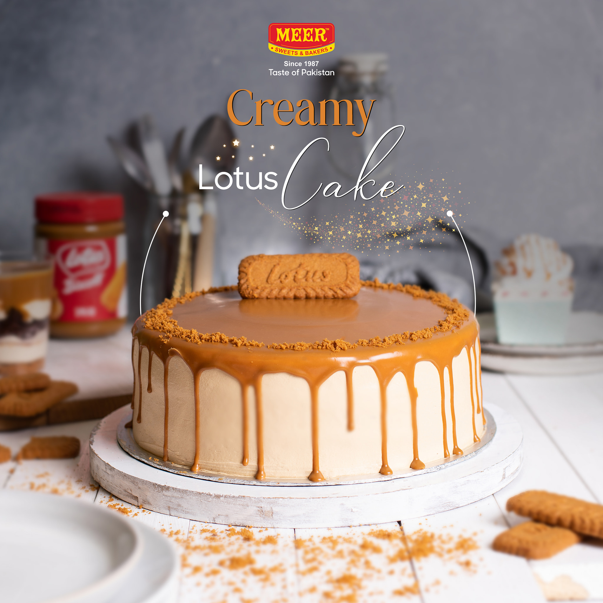 Send LOTUS CAKE BY MEER BAKERS & SWEETS to Pakistan | Online Gifts ...