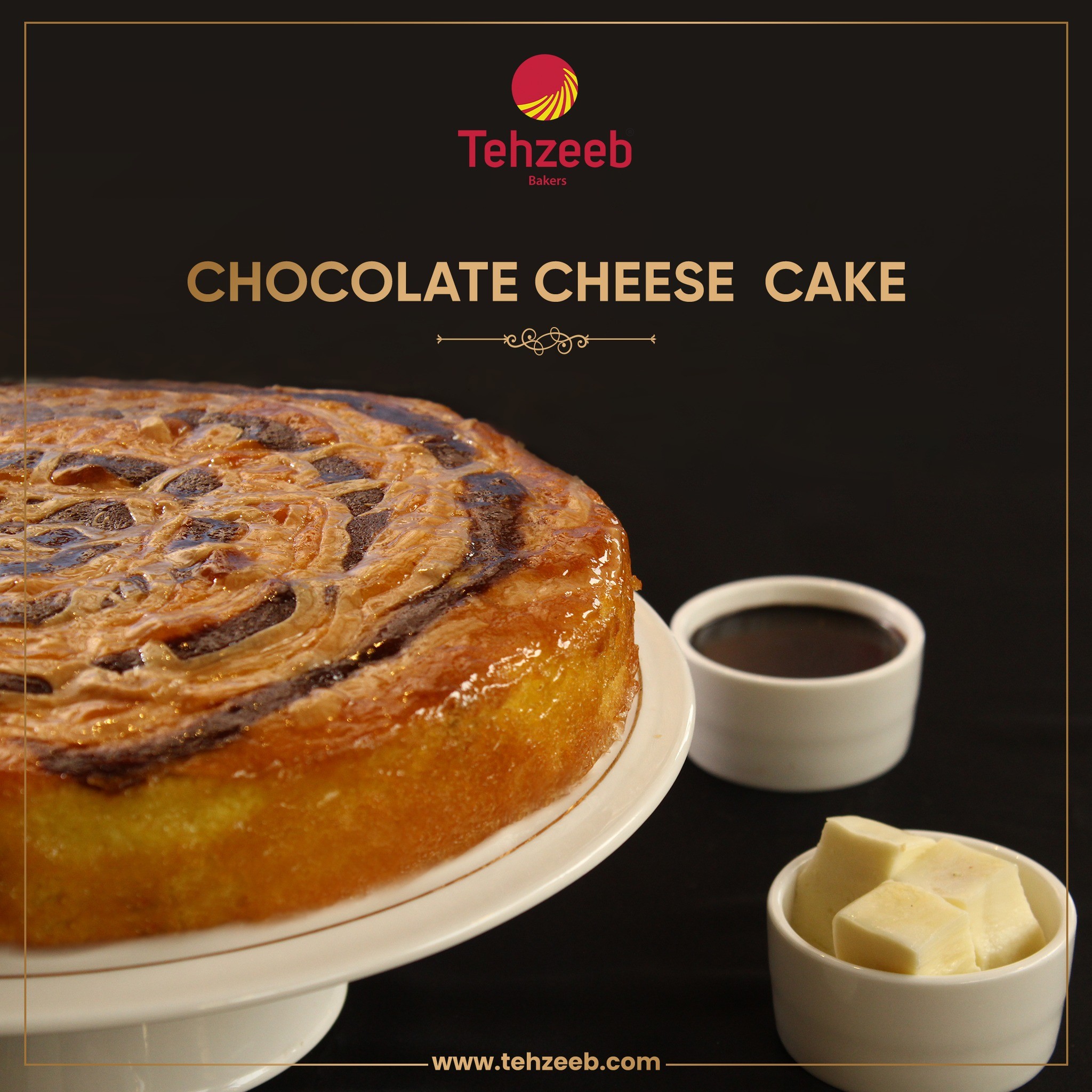 Send CHOCOLATE CHEESE CAKE BY TEHZEEB BAKERS to Pakistan | Online Gifts ...