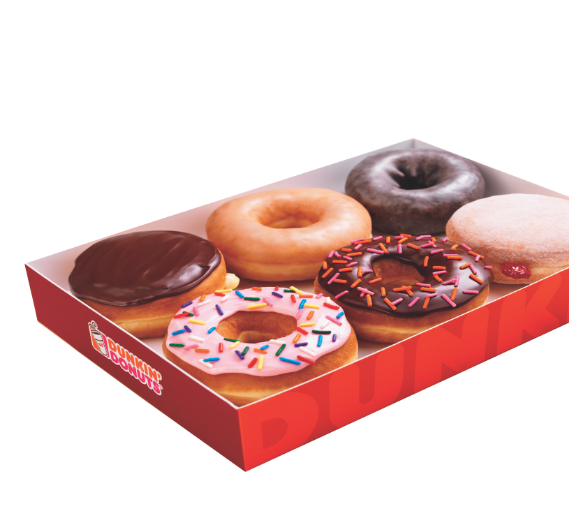 Send MIX DONUTS 6 PIECES BY DUNKIN' DONUTS to Pakistan | Online Gifts ...
