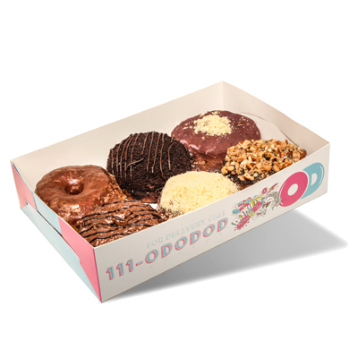 Send BOX OF 6 REGULAR DONUTS BY ODONUTS to Pakistan | Online Gifts ...