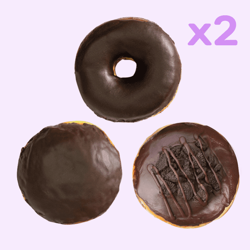 Send CHOCO TRIO BOX OF 6 FROM DOUGH WITH THE FLOW to Pakistan | Online ...