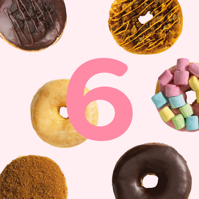 Send HAPPY DEAL PACK OF 6 BY DOUGH WITH THE FLOW to Pakistan | Online ...