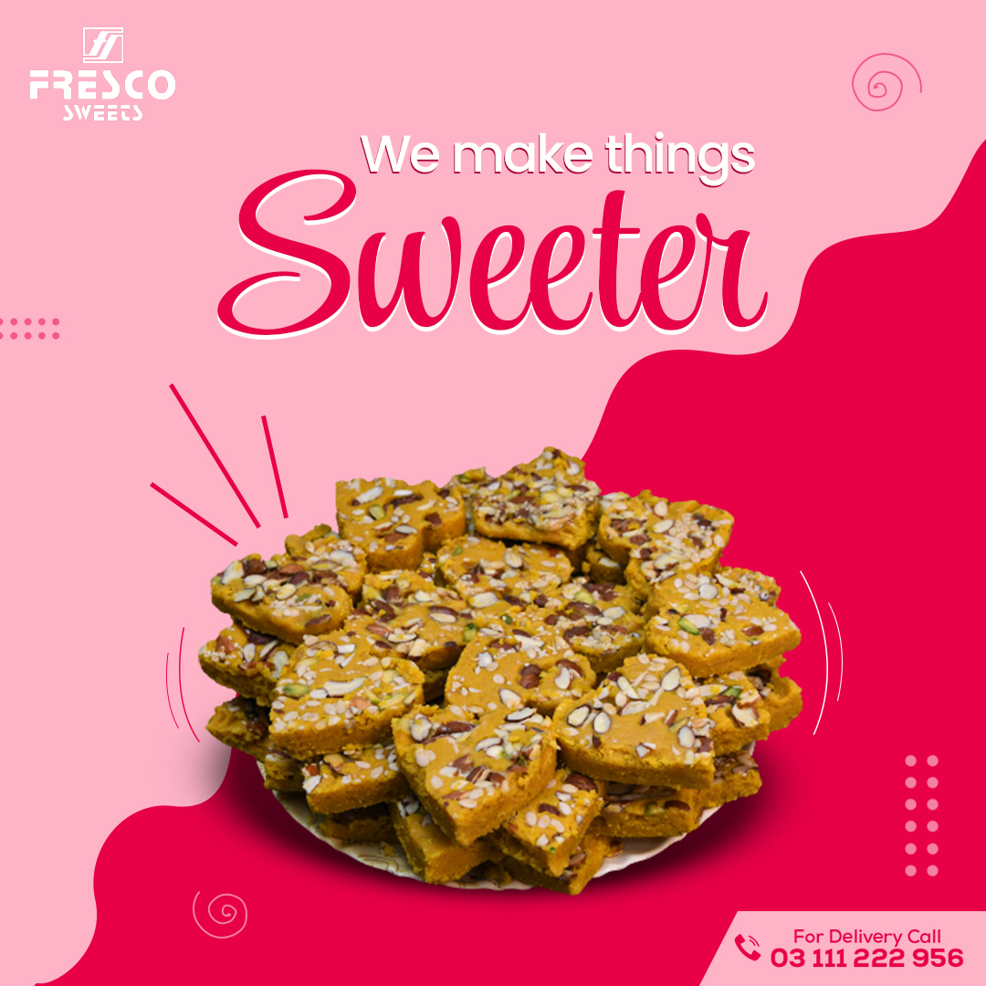 Send 1 KG PAN PERA FROM FRESCO SWEETS to Pakistan | Online Gifts ...