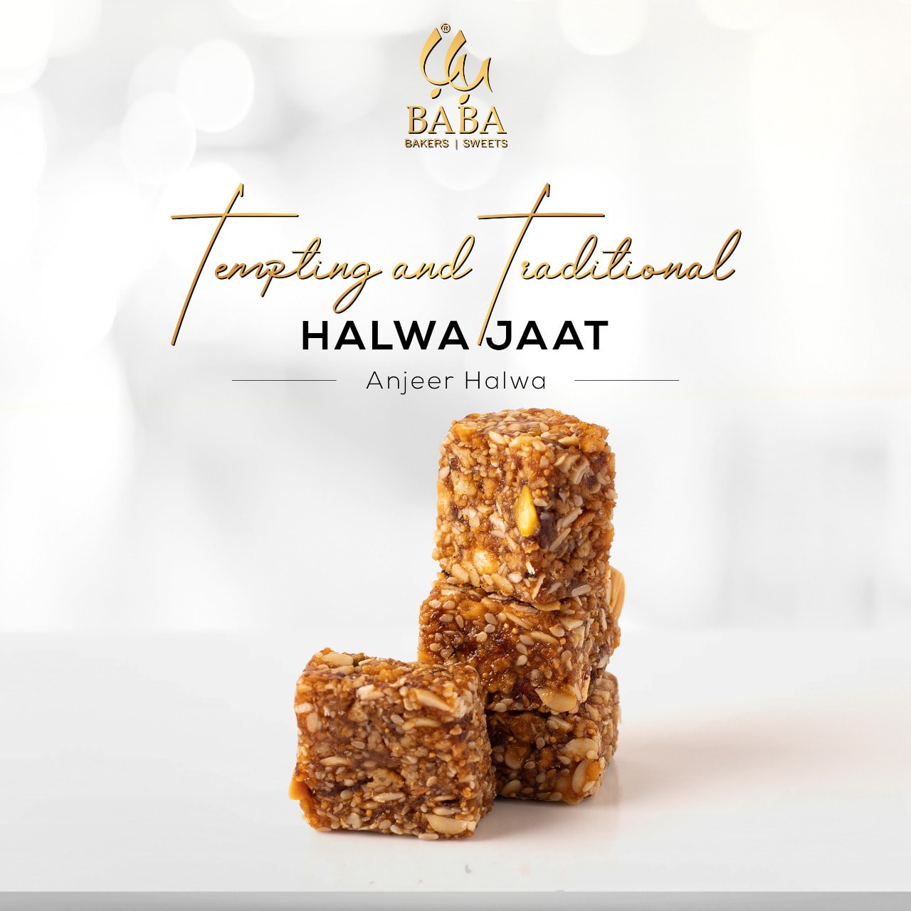 Send 1 KG ANJEER HALWA - BABA BAKERS & SWEETS to Pakistan | Online ...