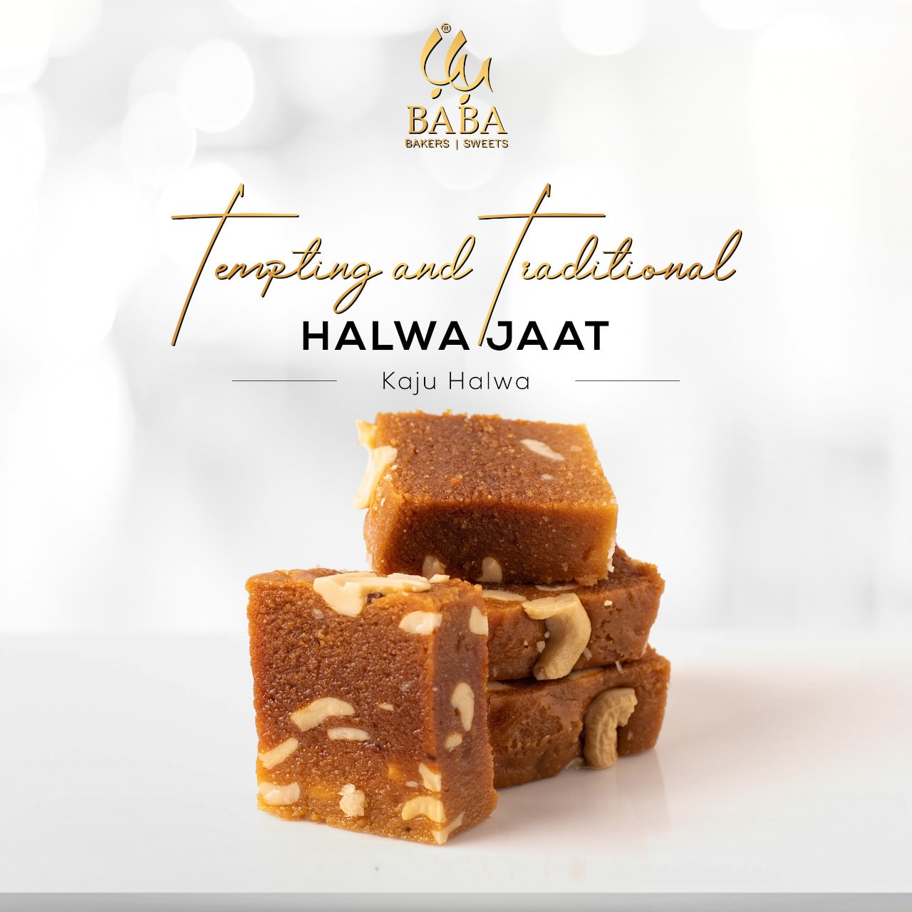 Send 1 KG KAJU HALWA - BABA BAKERS & SWEETS to Pakistan | Online Gifts ...