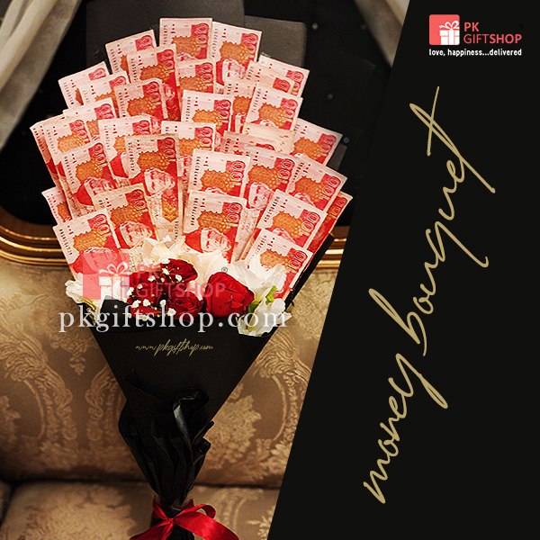 Send MONEY BOUQUET to Pakistan | Online Gifts delivery in Pakistan