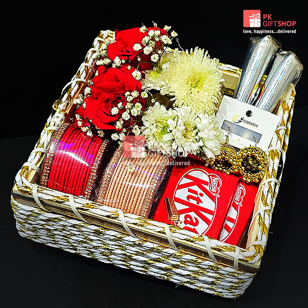 Send Beautiful Eid Basket For Her To Pakistan Online Ts Delivery In Pakistan