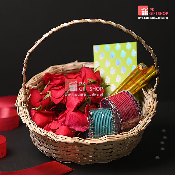 Send EIDI FOR HER BASKET to Pakistan | Online Gifts delivery in Pakistan