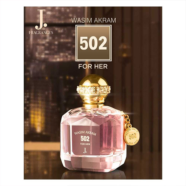 Send WASIM AKRAM 502 PERFUME FOR HER BY J. to Pakistan | Online Gifts delivery in Pakistan